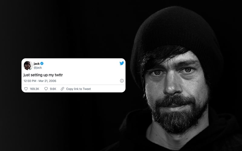 Jack Dorsey’s First Tweet NFT On Sale For $48 Million | The Crypto Times