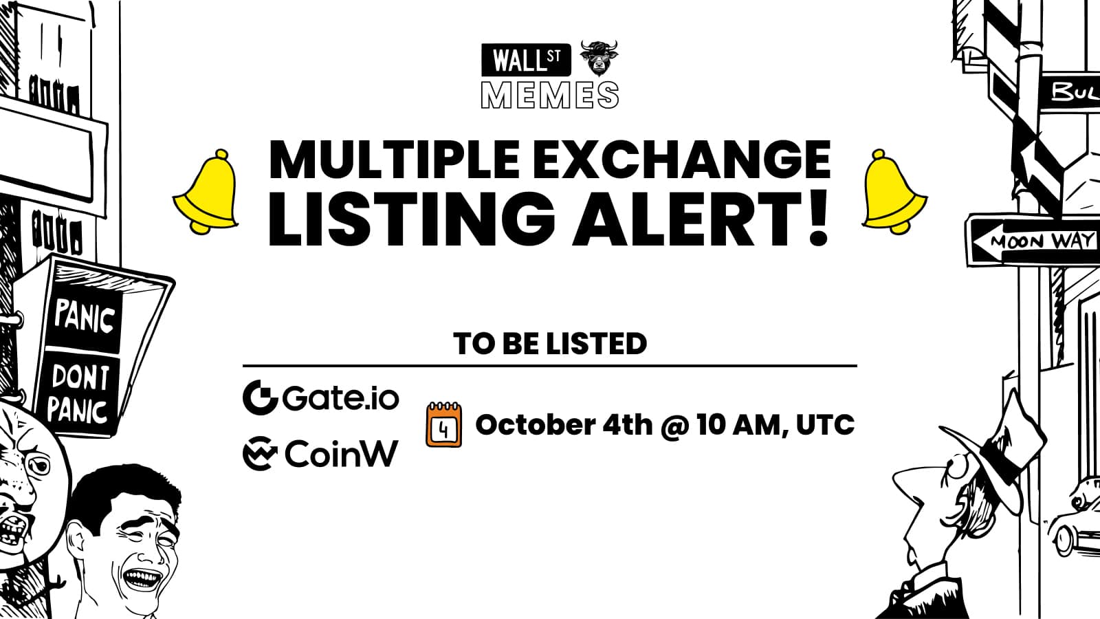 Wall Street Memes (WSM) Listed On CoinW And Gate.io | The Crypto Times