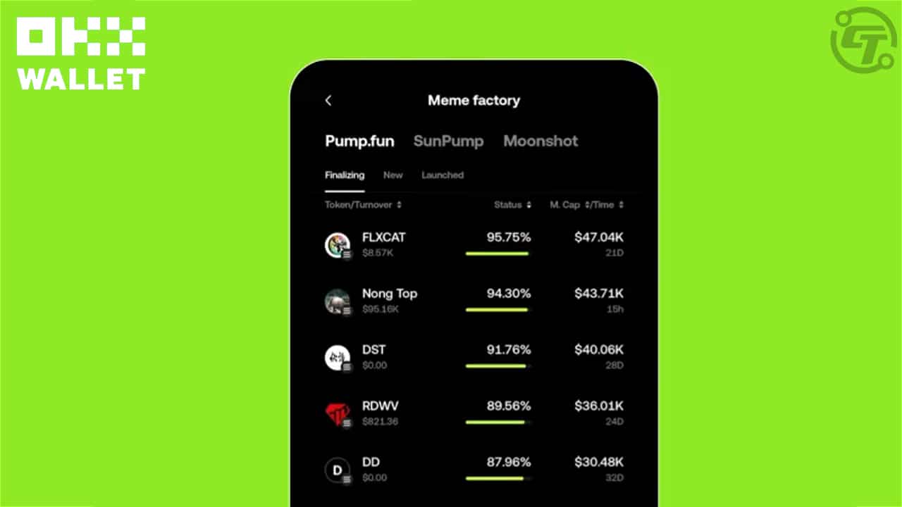 OKX Launches 'Meme Factory' for Onchain Token Traders