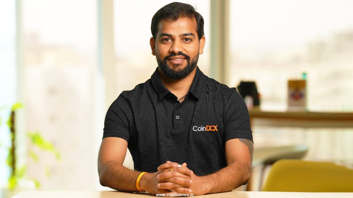 "India now leads world in grassroots crypto adoption," CoinDCX CEO ...