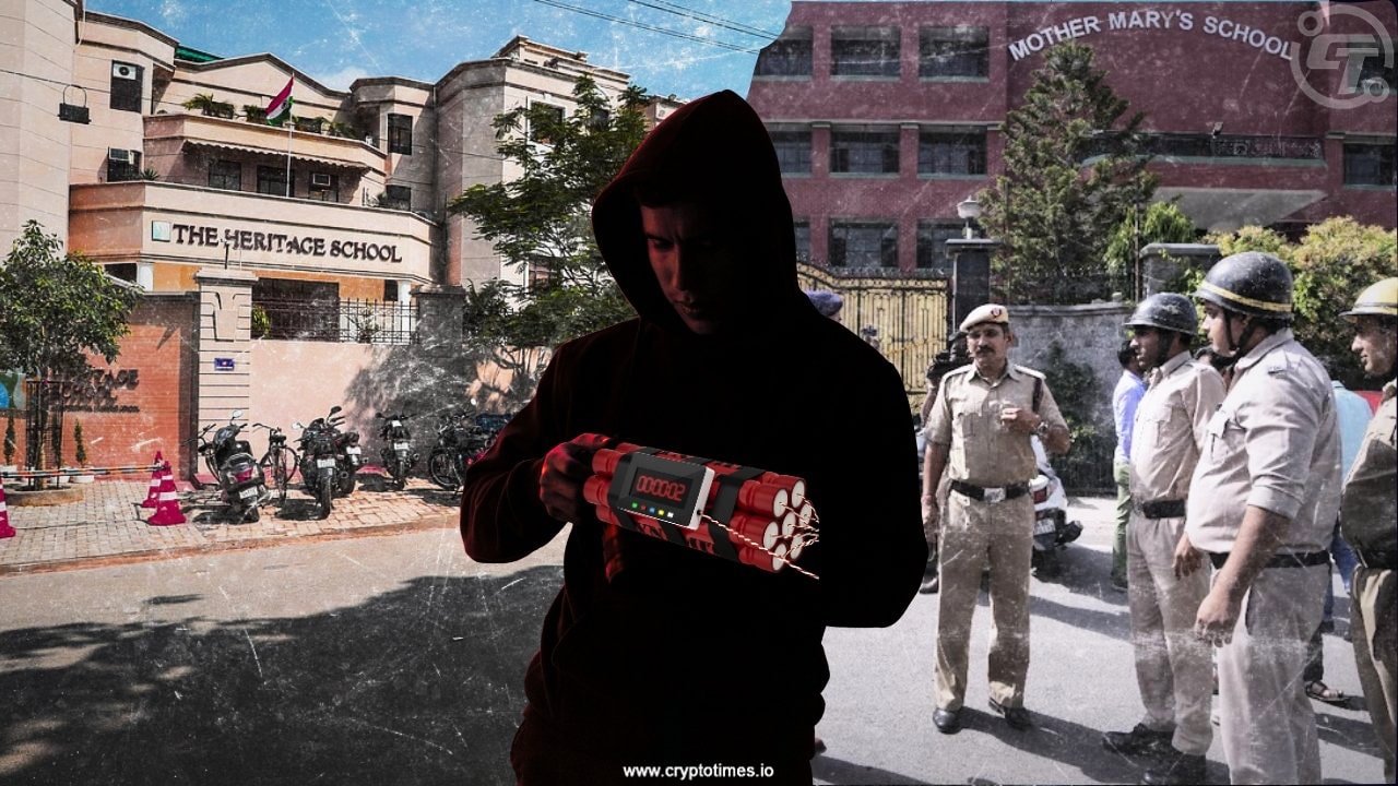Crypto Ransom Hoax: 32 Delhi Schools Targeted by Bomb Threat
