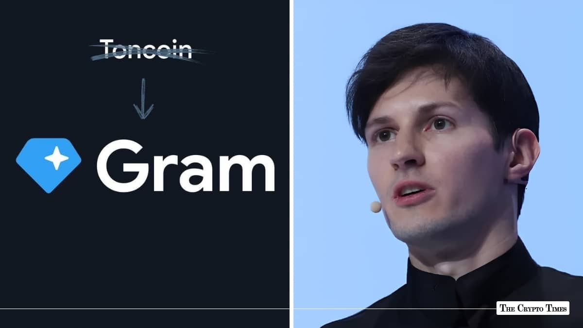 Toncoin Jumps 15% as Telegram Floats “Gram” Rebrand Plan for TON